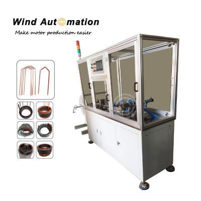 China Hairpin Coil Winding Forming Machine for BSG Motor - 4s/pc Production, 250mm Wire Length for sale