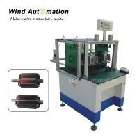 China Alternator Generator Motor Armature Coil Winding Machine 150mm OD 0.75KW Dual-Armature Automatic Operation for sale