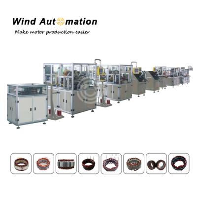 China Automated Alternator Stator Production Assembly Line with 4-Station Configuration for High-Efficiency Manufacturing for sale