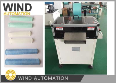 China Motor Insulation Film Cuffing Creasing Cutting Machine - 150mm Width, 0.35mm Thickness for Stator Slot Cell Forming for sale