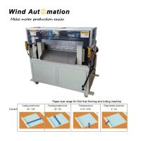 China Stator Slot Paper Forming and Cutting Machine 150mm Max Width 0.35mm Thickness for Motor Insulation for sale