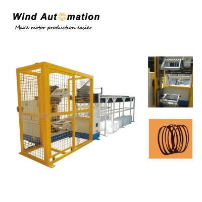 China Chained Coil Winder Stator Coil Winding Machine for Big Wire Motor 0.4-1.5mm 1200mm OD for sale