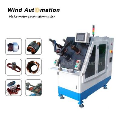 China Servo Control Motor Stator Coil Inserting Machine for 160mm OD Stators with 8-48 Slot Capacity for sale