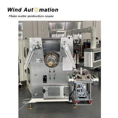 China Stator Copper Aluminum Wire Winding Insertion Machine 120mm Stack Length 8-48 Slots for AC Motor Manufacturing for sale