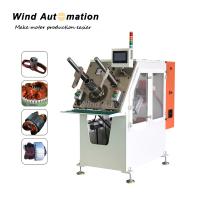 China Stator Copper Aluminum Wire Winding Insertion Machine 120mm Stack Length 8-48 Slots for AC Motor Manufacturing for sale
