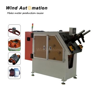 China Induction Motor Stator Coil and Wedge Inserting Machine 120mm Stack Length 160mm OD for AC Motors for sale