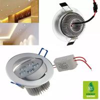 China High Power Recessed Ceiling Downlight No Flicker 240v Ceiling Spotlights for sale