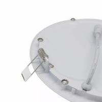 China AC85V Recessed Down Light 7000K Ultra Thin Round 24w Led Surface Panel for sale