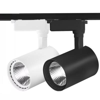 China Solid Aluminum Led Rail Spotlights 60Hz Linear Ceiling Light for sale