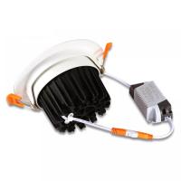 China RoHS LED Ceiling Spotlights PPT Plastic Recessed LED Round Spotlight for sale