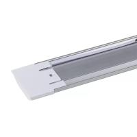 China Aluminum Base LED Tube Bracket 1.2M Frosted Shell Batten Light Fixture for sale