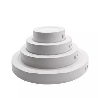 China Round Surface LED Ceiling Panel Lights 18W Wall Light Panels for sale