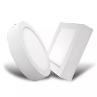 China Round Surface LED Ceiling Panel Lights 18W Wall Light Panels for sale