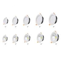 China White 6 Inch Led Recessed Lighting 30w Recessed Anti Glare Downlight for sale