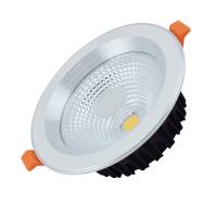 China Heat Dissipation Recessed Led Ceiling Downlights 12w COB LED Downlight for sale