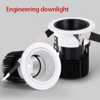 China Anti Dazzle LED Ceiling Spotlights 18W Commercial Electric Downlight for sale