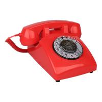 China 30s Old Rotary Dial Telephone Vintage Desk Telephone With Classical Bell for sale