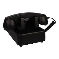 China Black Corded Landline Phone Vintage Wall Phone With Recording Function for sale