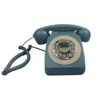 China 250mm Vintage Corded Phone RoHS Certificate Retro Vintage Telephone for sale