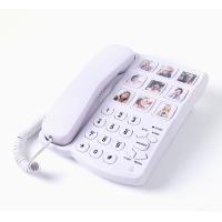 China Easy Dailing Big Button Telephone Analog Old People Telephone With Photo Dialing for sale