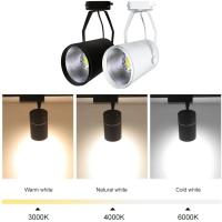 China COB Chip Angle Adjustable Track Lighting 15w Led Focus Lamp For Supermarket for sale