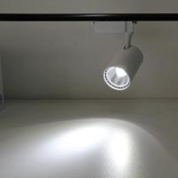 China 3 Phase LED Track Spotlight Mini Rail Recessed Track Light 240V For Jewelry Store for sale