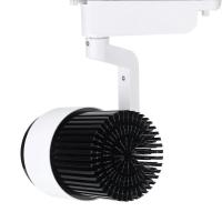 China Aluminum LED Track Spotlight Cylindrical Hanging Track Lights for sale