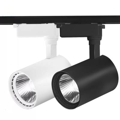 China Aluminum Alloy COB Led Track Light Shop Focus 20 Watt Track Light for sale