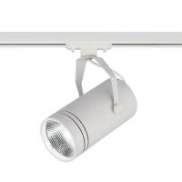 China Surface Mounted LED Track Spotlight 50w Round Indoor Wall Washer Light for sale