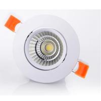 China 15w 3w LED Ceiling Spotlights Black COB Recessed Ceiling Light for sale