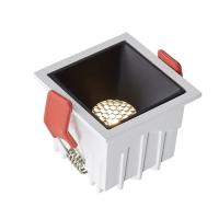China Embedded Round LED Spotlights Single Head 24W Square LED Downlight for sale