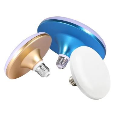 China Aluminum Plate High Power Led Bulbs 110V B22 UFO Led Light Bulb for sale