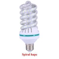 China Transparent Color Spiral Led Lamp CE 16w B22 Led Bulbs Small Volume for sale