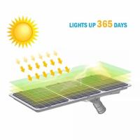 China Auto Dimming Outdoor LED Street Lights IP66 Solar Panel Street Light for sale