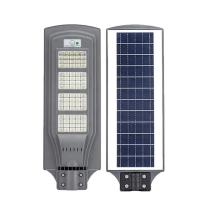 China 100W Outdoor LED Street Lights Warm White ABS Solar Steet Light for sale