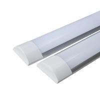 China Tri Proof LED Tube Bracket 72w Led Flat Tube With Milky PC Cover for sale