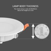 China Recessed LED Ceiling Downlights IP44 Aluminum LED Panel Downlight for sale