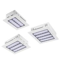 China Embedded Ceiling LED Canopy Light Outdoor Petrol Gas Station Roofing LED Highbay Light for sale