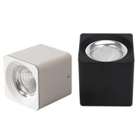 China Hotel LED COB Spotlight Rectangular Surface Mount LED Ceiling Spotlights for sale