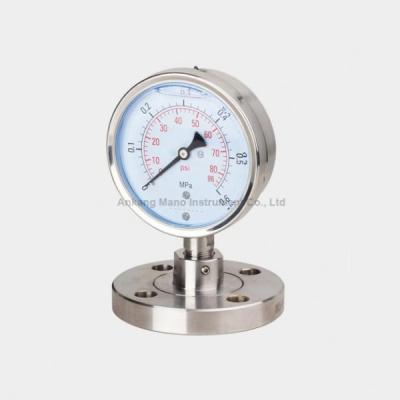 China PG-074 Chemical Sealed Pressure Gauge for sale