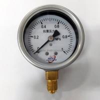 China PG-021 Bayonet shock resistance pressure gauge for sale