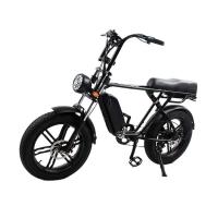 China 35kg Aluminum Alloy Frame Electric Fat Tire E Bike With Long Range 48v 750W/1000W Motor for sale