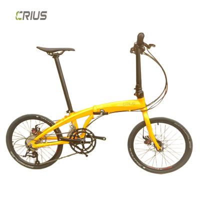 China Full Shockingproof Frame Folding Bike 20
