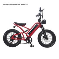 China 48V10Ah Lithium Battery 5000w Electric Bike For Adults 20 Inch Fat Tire Ebike for sale