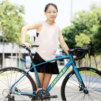 China Carbon Frame Aerodynamic Road Bike Built with SKD 85 Percent Assembly Providing Excellent Power Transfer and Reduced Drag for sale