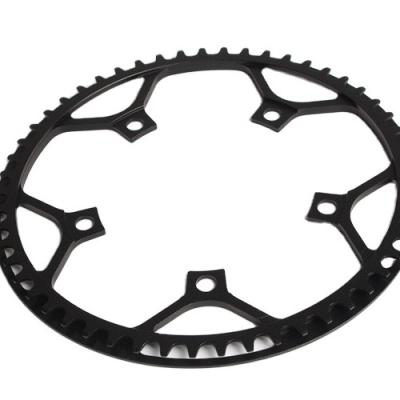 China Alloy 170mm Crank 45T/47T/53T/56T/58T Single Speed 130BCD Folding Bike Crankset for sale
