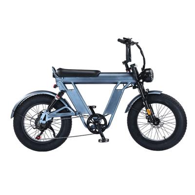 China 20 Inches Fat Tire Electric Bicycle With 48V Aluminum Alloy Frame And Dual Suspension for sale