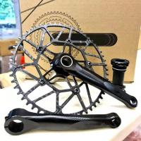 China Road Bicycles Super Hollowtech Taiwan BCD130 170mm 54T Cranksets for and Performance for sale