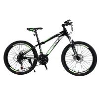 China Fork Material Steel 26 Inch Mountain Bike with Front and Rear Wheel Disc Brake for sale