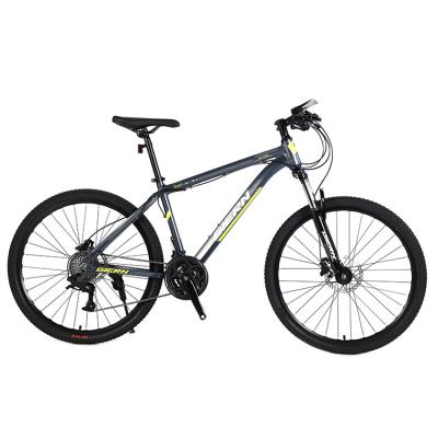 China Unbroken Bicycle Mountain Bike with Sus Fork Lockable Fork and Cassette For Disc Brake Hub for sale